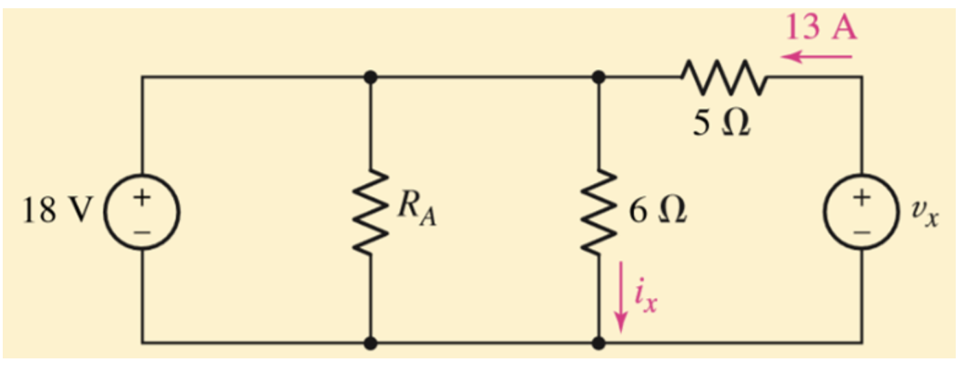 Solved Using Kirchhoff laws, find vx Write only numerical | Chegg.com