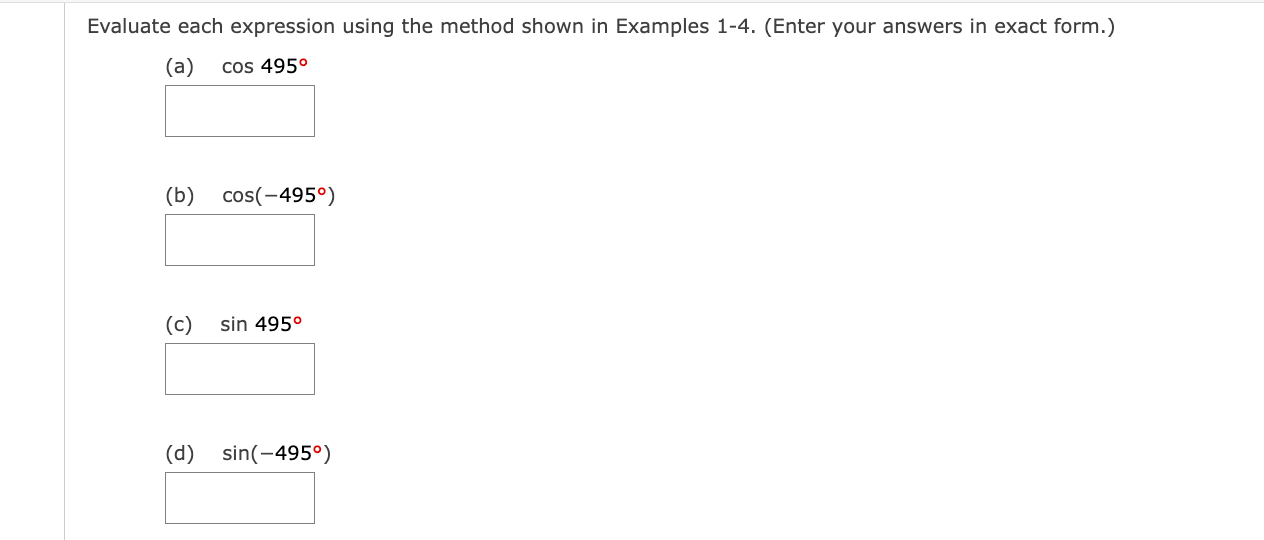Evaluate each expression using the method shown in | Chegg.com