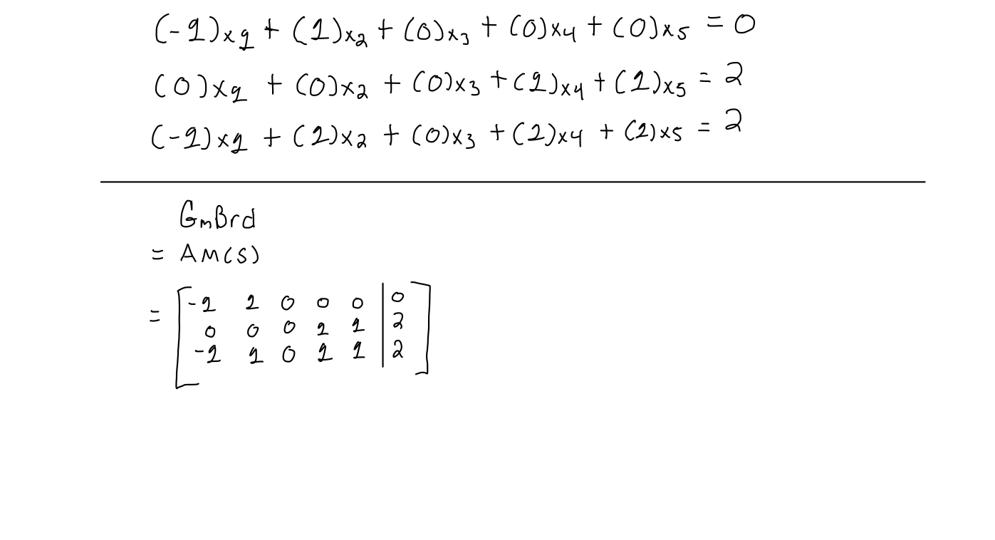 Solved Can you please help me with my row reduction and | Chegg.com