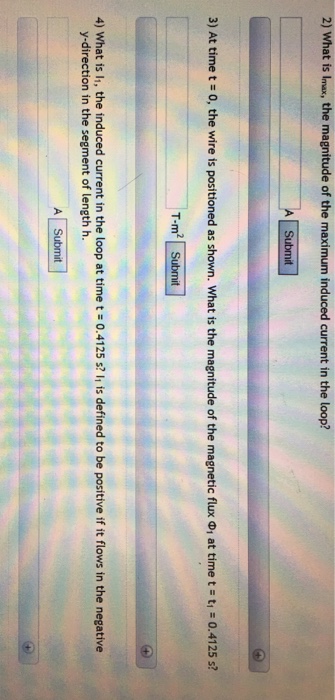 Solved Rotating Triangle in a Magnetic Field 1 2 3 4 5 6 7 A | Chegg.com