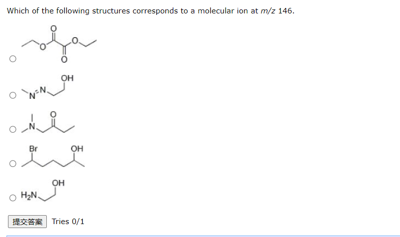 Solved Which of the following structures corresponds to a | Chegg.com
