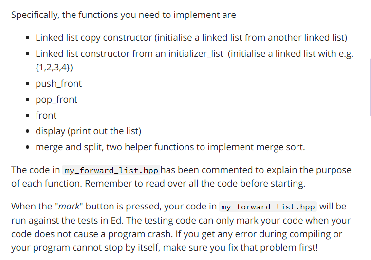 Solved Overview In Programming Assignment 1 you will | Chegg.com