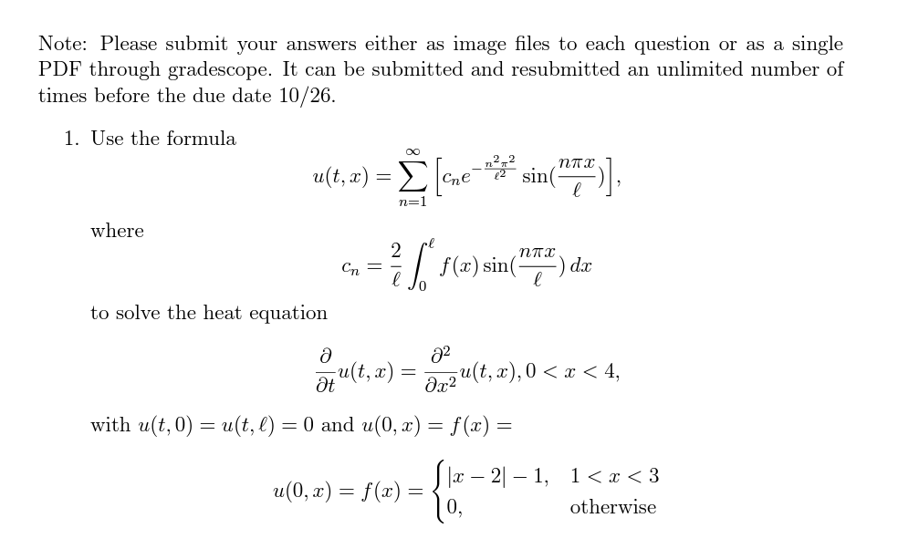 Solved Note: Please submit your answers either as image | Chegg.com