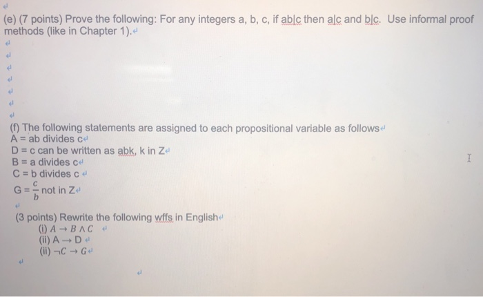 Solved a) (2 points) Write out the first three lines of the | Chegg.com