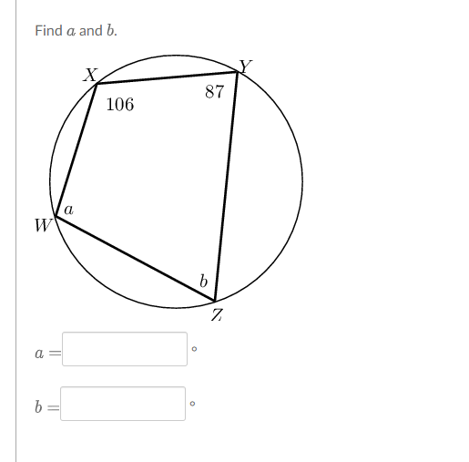 Solved Find a and b. | Chegg.com