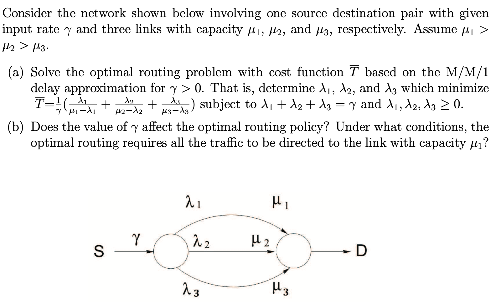 Solved Consider the network shown below involving one source | Chegg.com