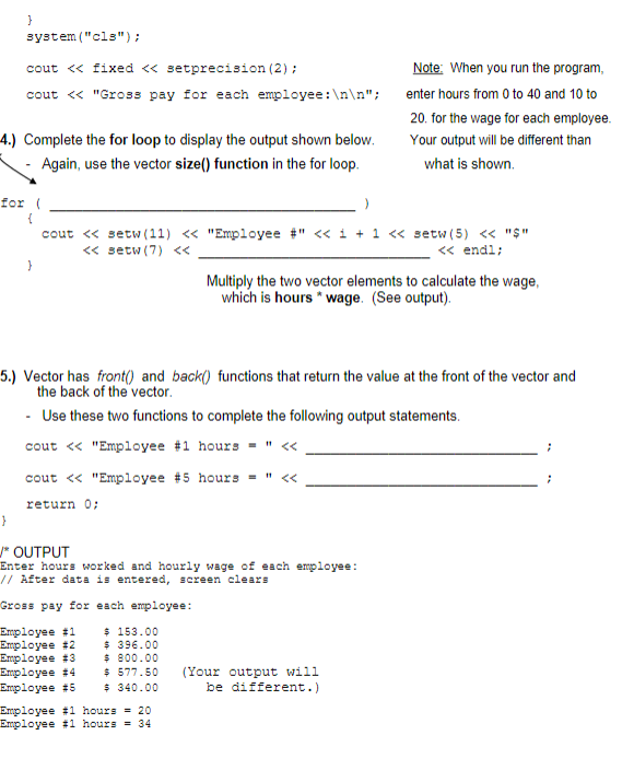 Solved 7.) Lastly, use the size() function to display the | Chegg.com