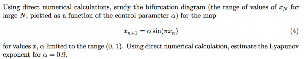Solved Using direct numerical calculations, study the | Chegg.com