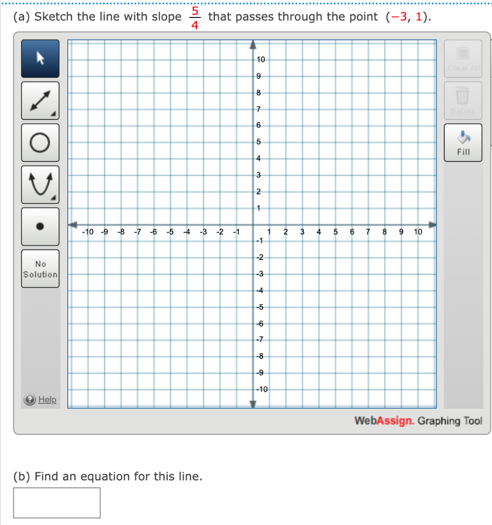 Solved (a) Sketch the line with slope 45 that passes through | Chegg.com