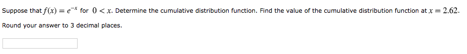 Solved Suppose That F X E For 0