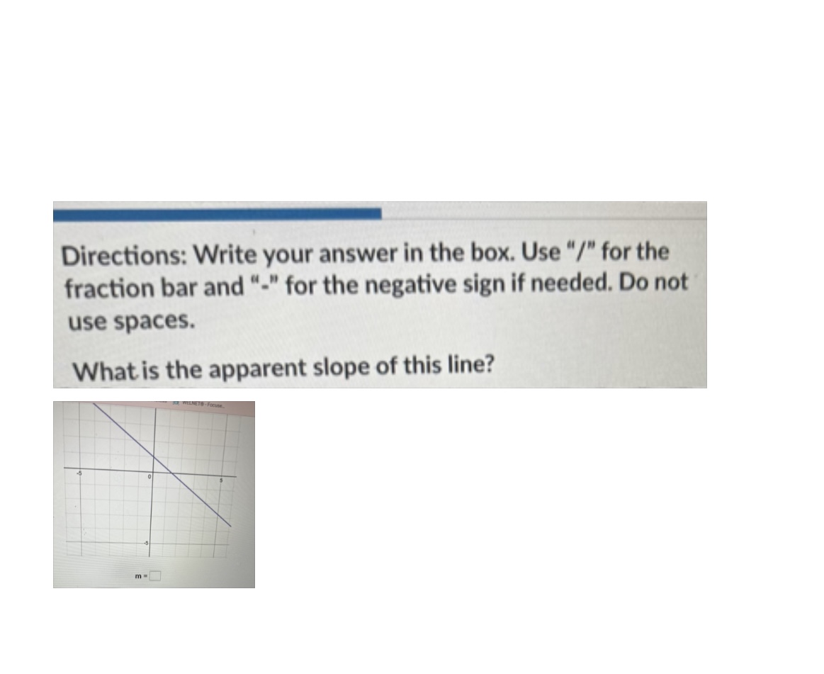 Solved Directions: Write your answer in the box. Use "/" for | Chegg.com