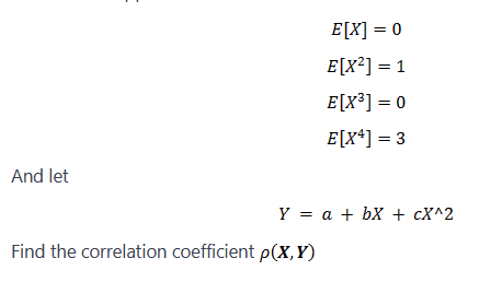 Solved Suppose that a random variable X | Chegg.com