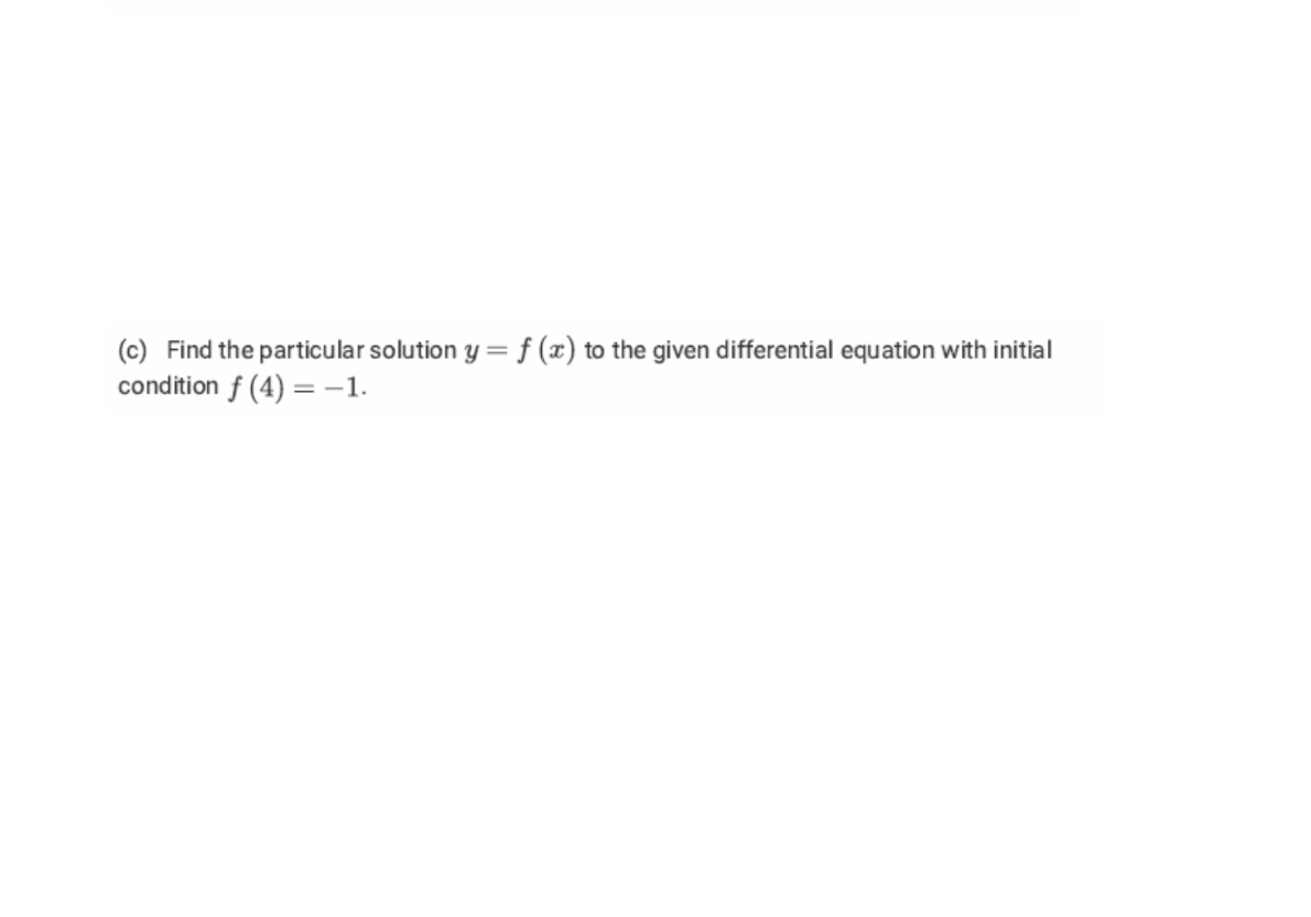 Solved Part 2 Consider the differential equation (a) On the | Chegg.com