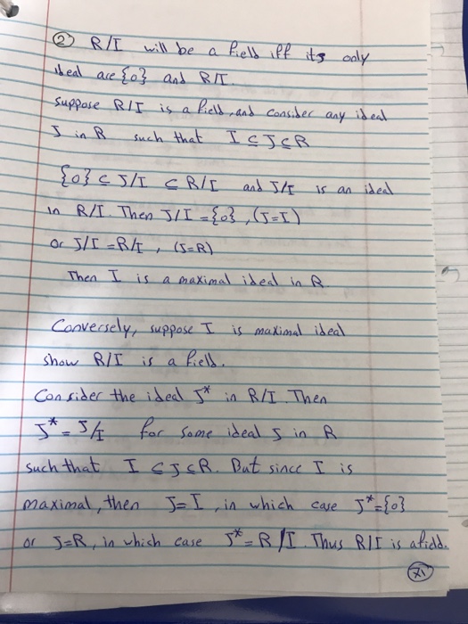 Solved 7. Let R be a finite commutative ring with unity. | Chegg.com