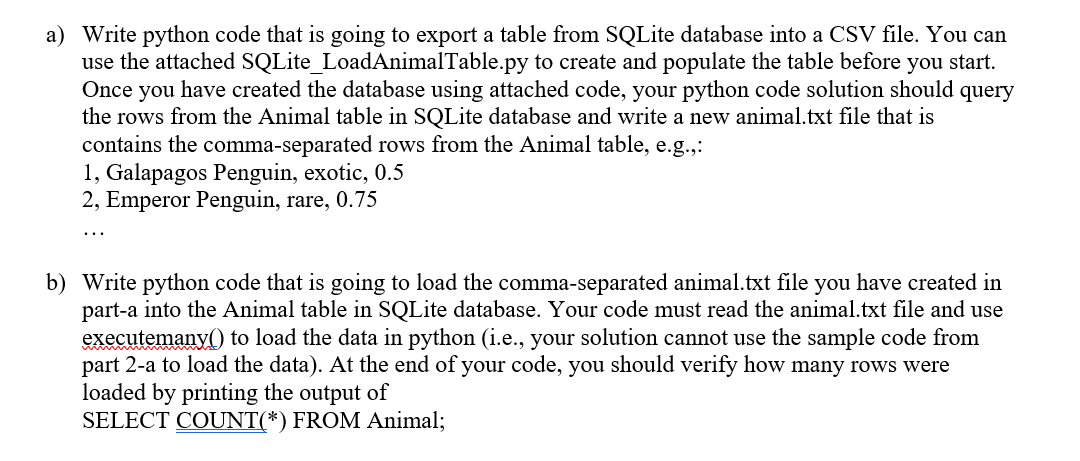 Solved Here is the entire Insert list since it was cut off | Chegg.com