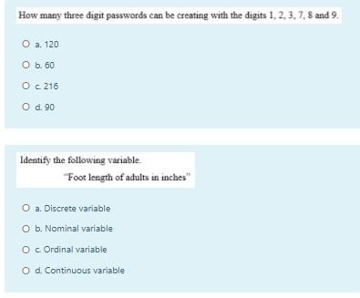 Solved How many three digit passwords can be creating with | Chegg.com