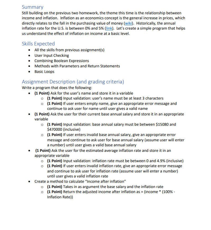 Solved Summary Still building on the previous two homework, | Chegg.com