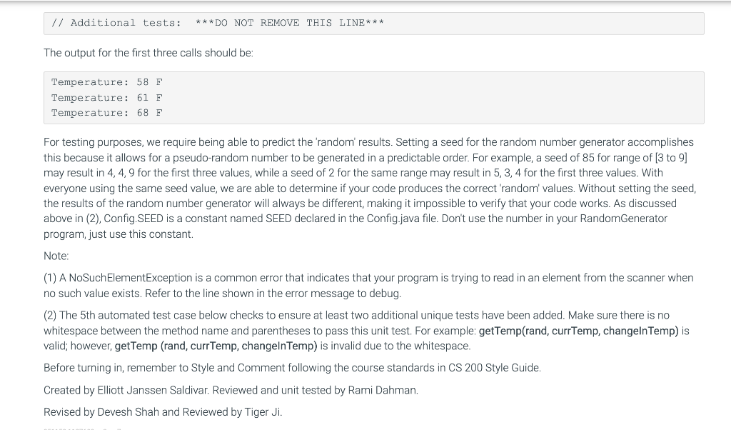 Solved 3.13 * zyLab: Random Temperatures This program will | Chegg.com