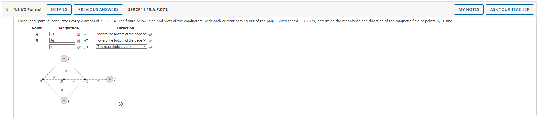 Solved 3 [1 34 2 Points] Details Previous Answers Sercp11