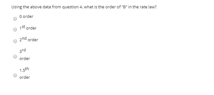 Solved Examine the data for the following reaction: A + 2B + | Chegg.com