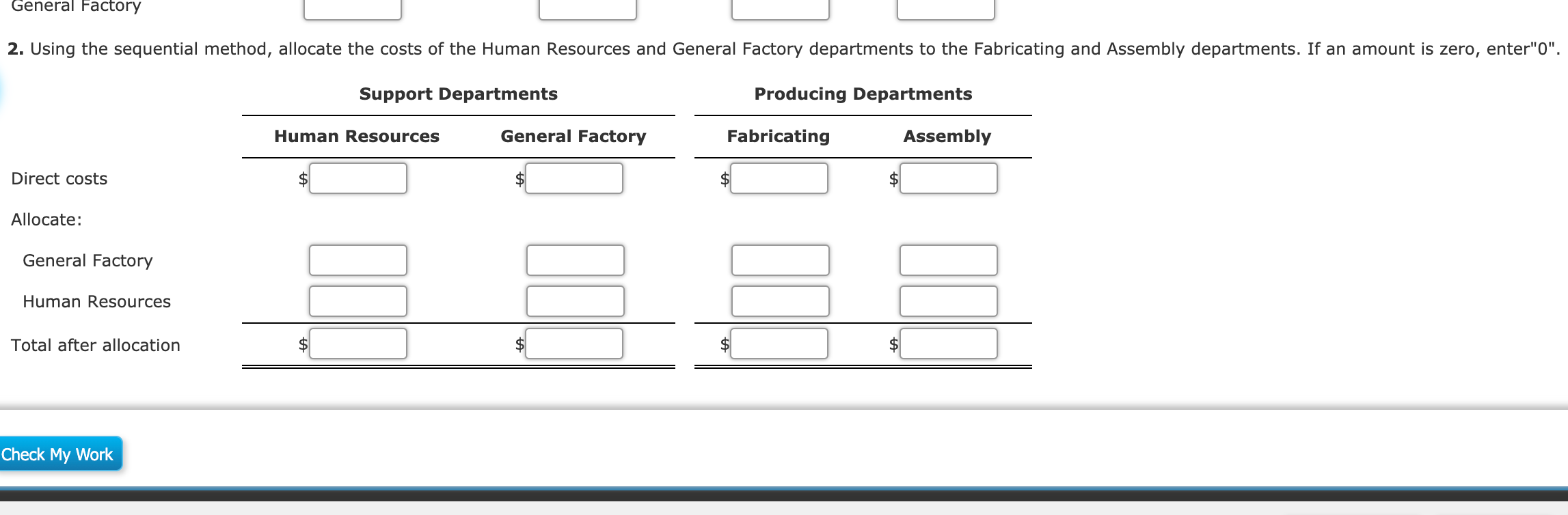 Solved Valron Company has two support departments, Human | Chegg.com