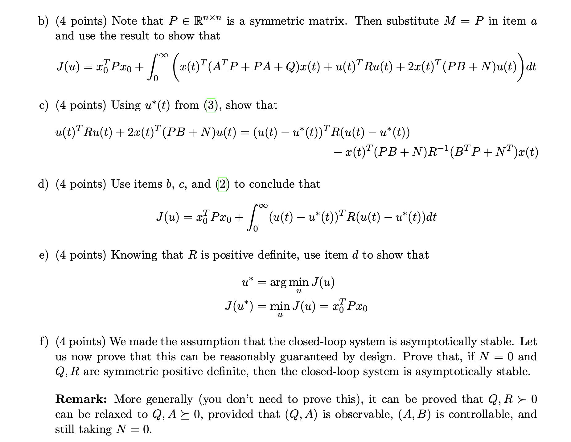 Solved GIVE ME THE SOLUTION, EXPLANATIONS AND PROOFS FOR ALL | Chegg.com