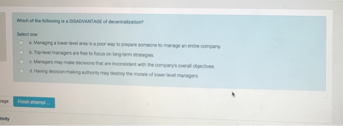 solved-which-of-the-following-is-a-disadvantage-of-chegg