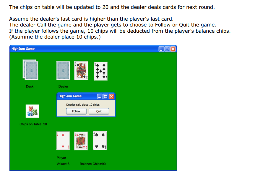 Solved 2. Task Enhance the one player Java game application | Chegg.com