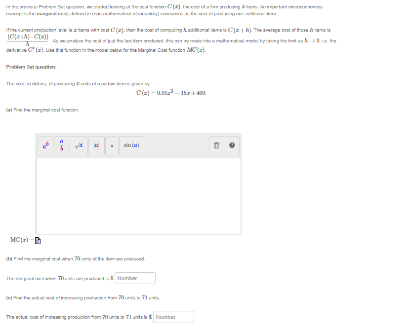 Solved In the previous Problem Set question, we started | Chegg.com