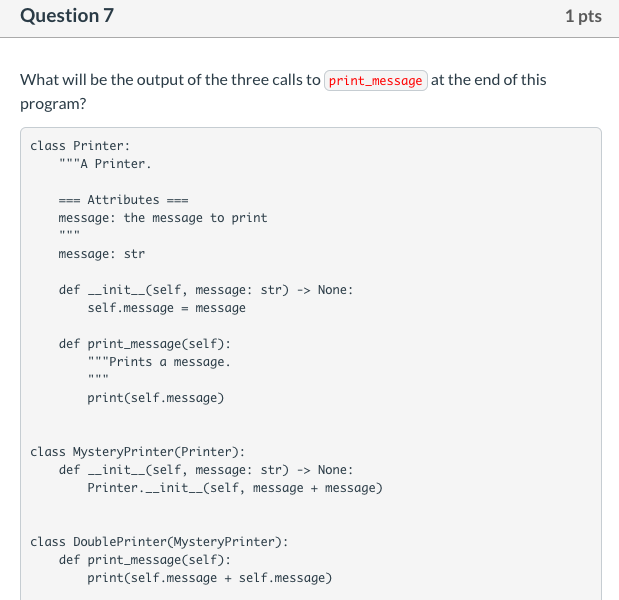 Solved Please help me with the following 9 Python 3.8 | Chegg.com
