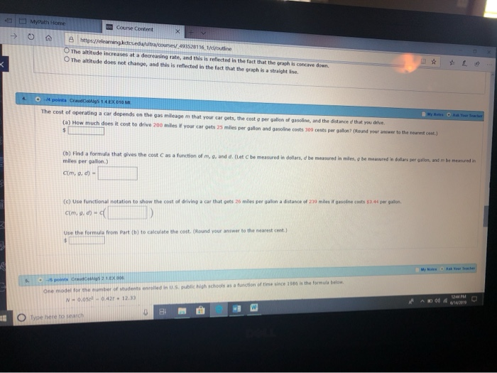 Solved MyPath Home Course Content 8 | Chegg.com