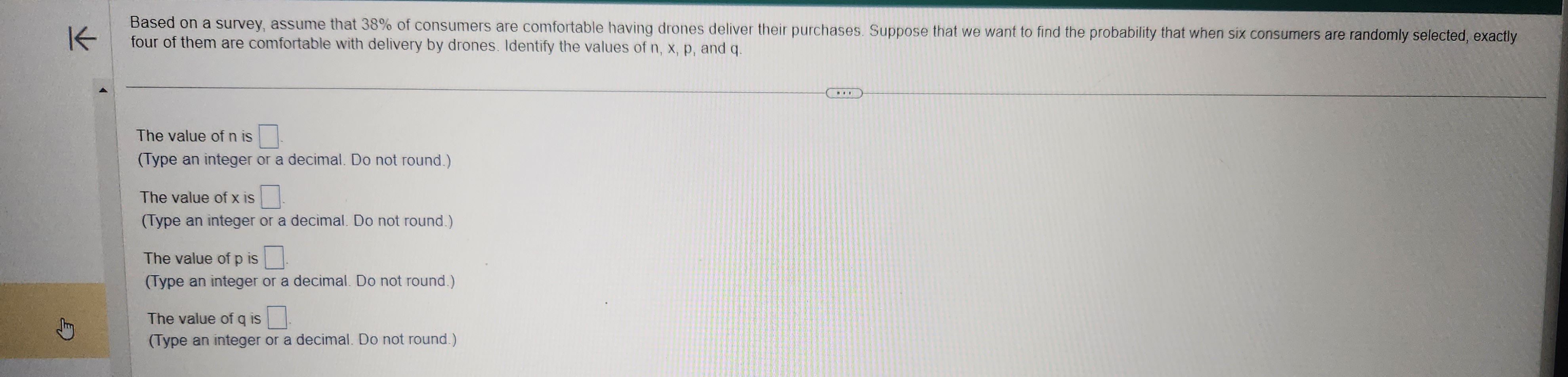 Solved four of them are comfortable with delivery by drones. | Chegg.com