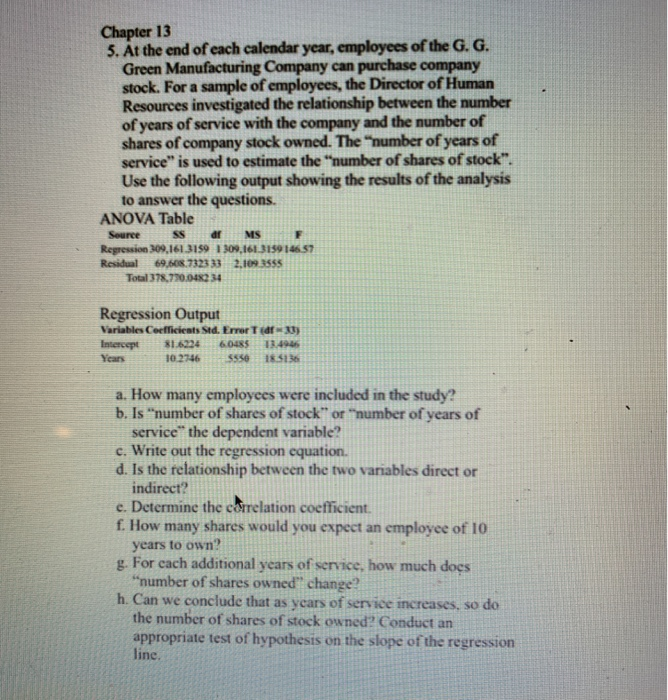Solved Chapter 11 3 Use The Five Step Hypothesis Testing 9393