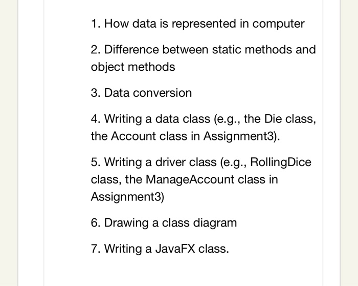 Solved 1. How Data Is Represented In Computer 2. Difference