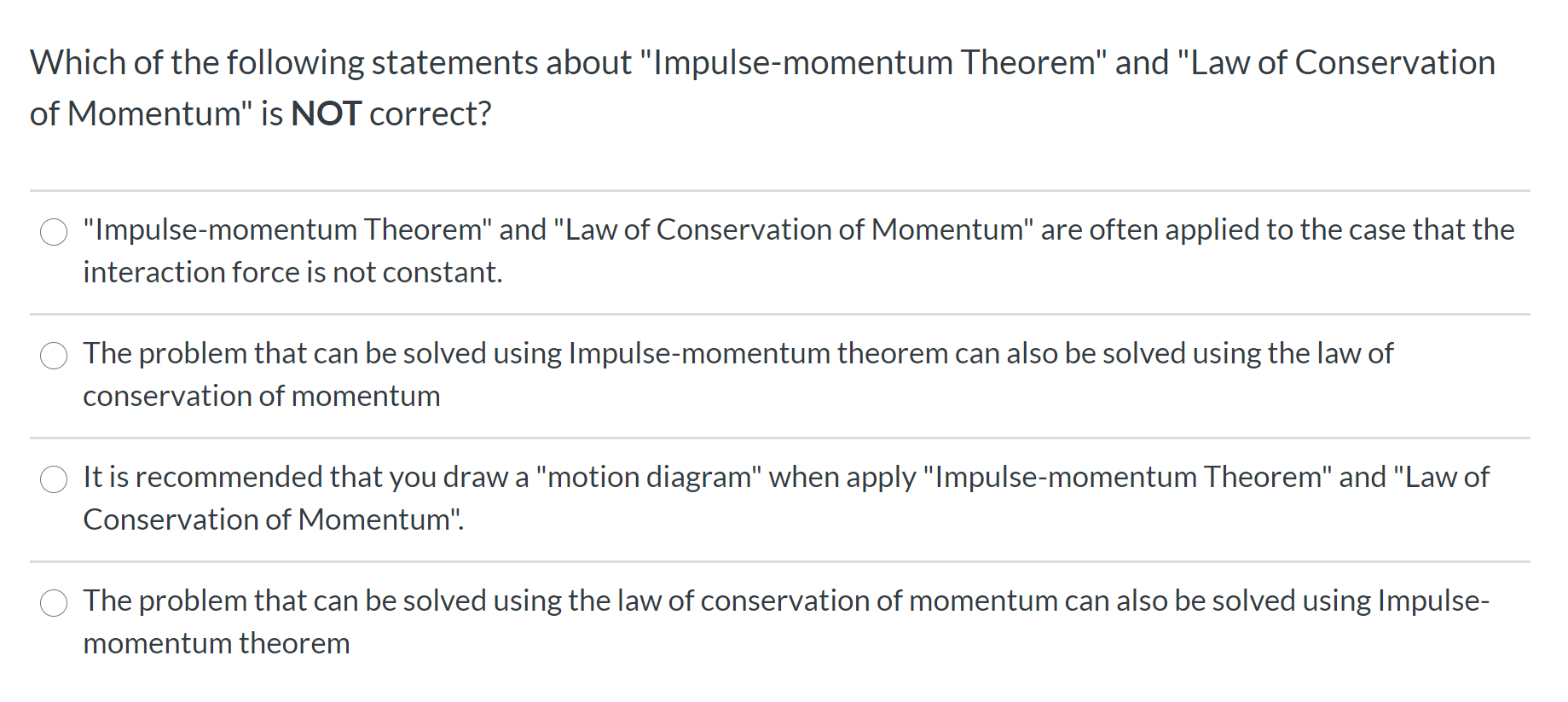 Solved Which of the following statements about | Chegg.com