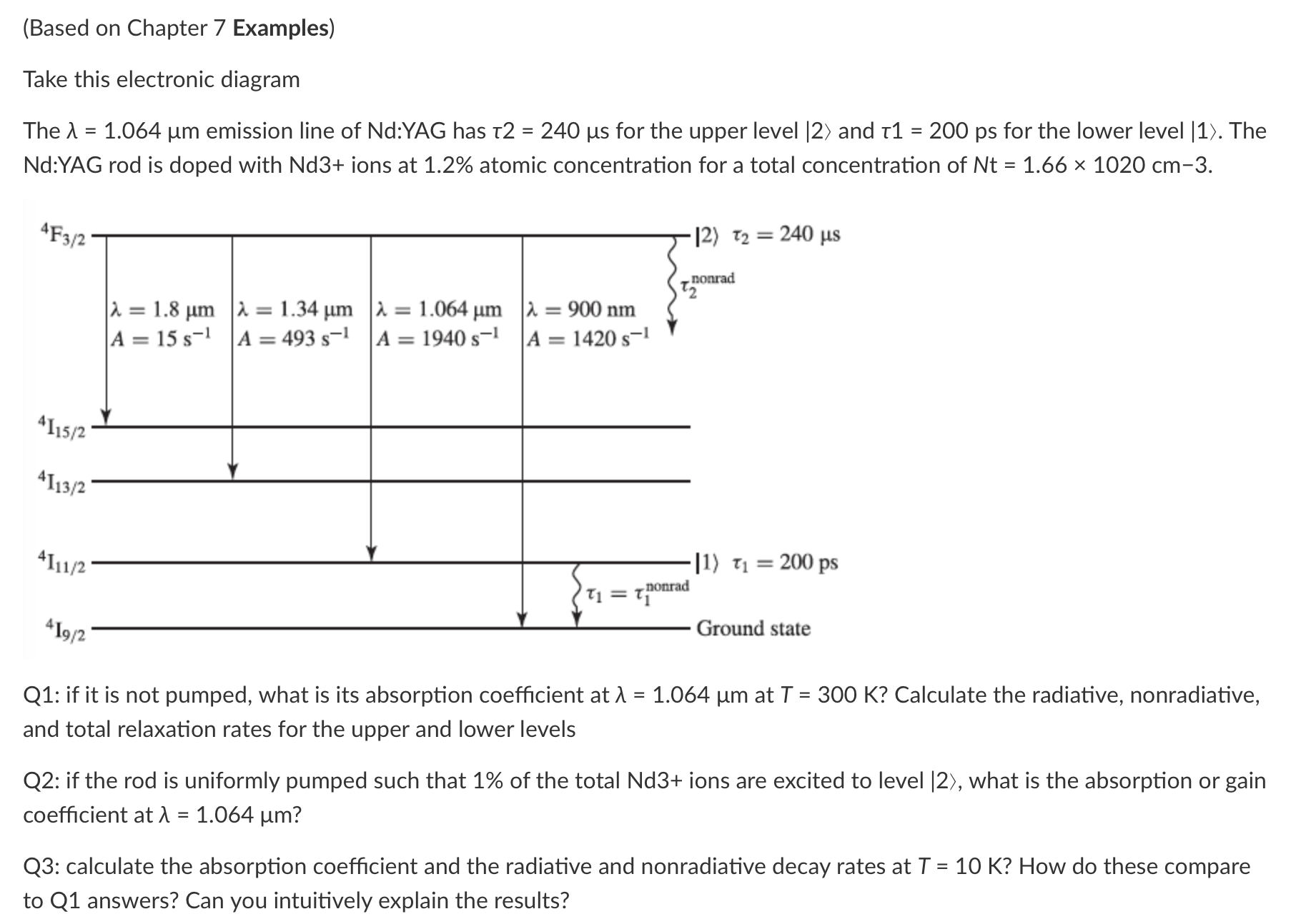 Solved (Based on ﻿Chapter 7 ﻿Examples)Take this electronic | Chegg.com