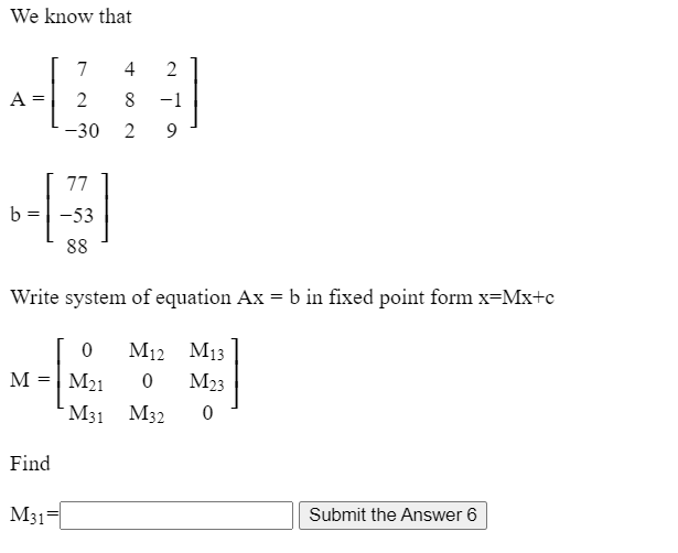 Solved We know that \\[ \\begin{array}{l} | Chegg.com