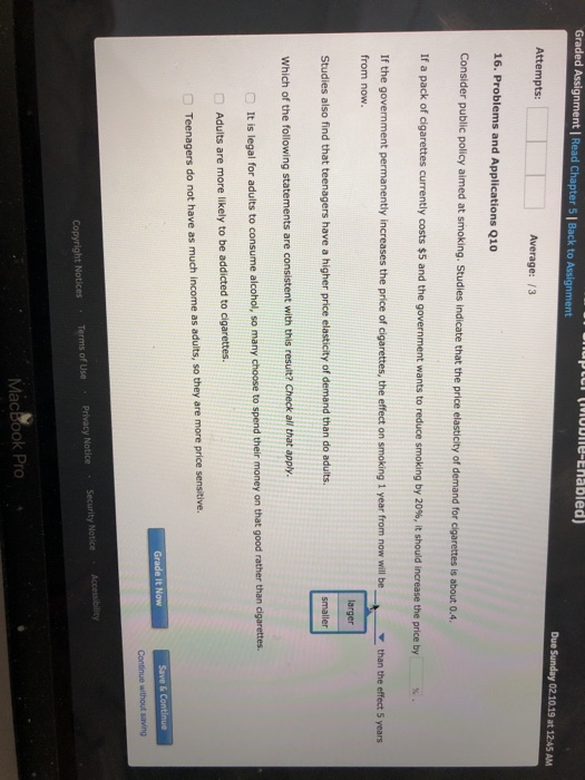 Solved Attempts: Average: 1 17. Problems and Applications | Chegg.com