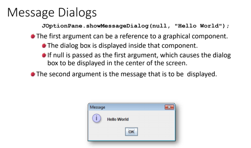 Solved Dialog Boxes A dialog box is a small graphical window | Chegg.com