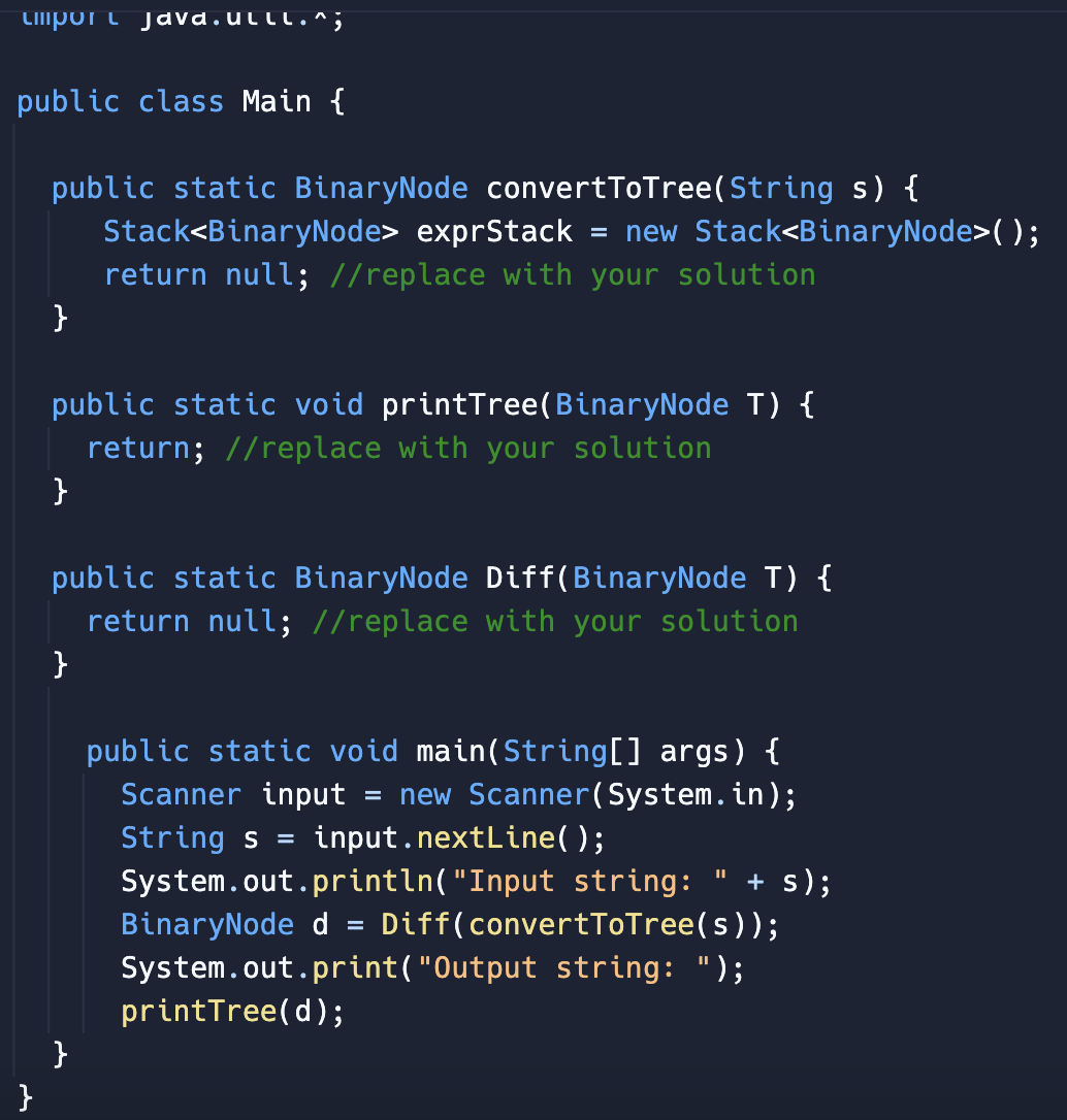 Solved help with assignemnt, need all cases to pass | Chegg.com