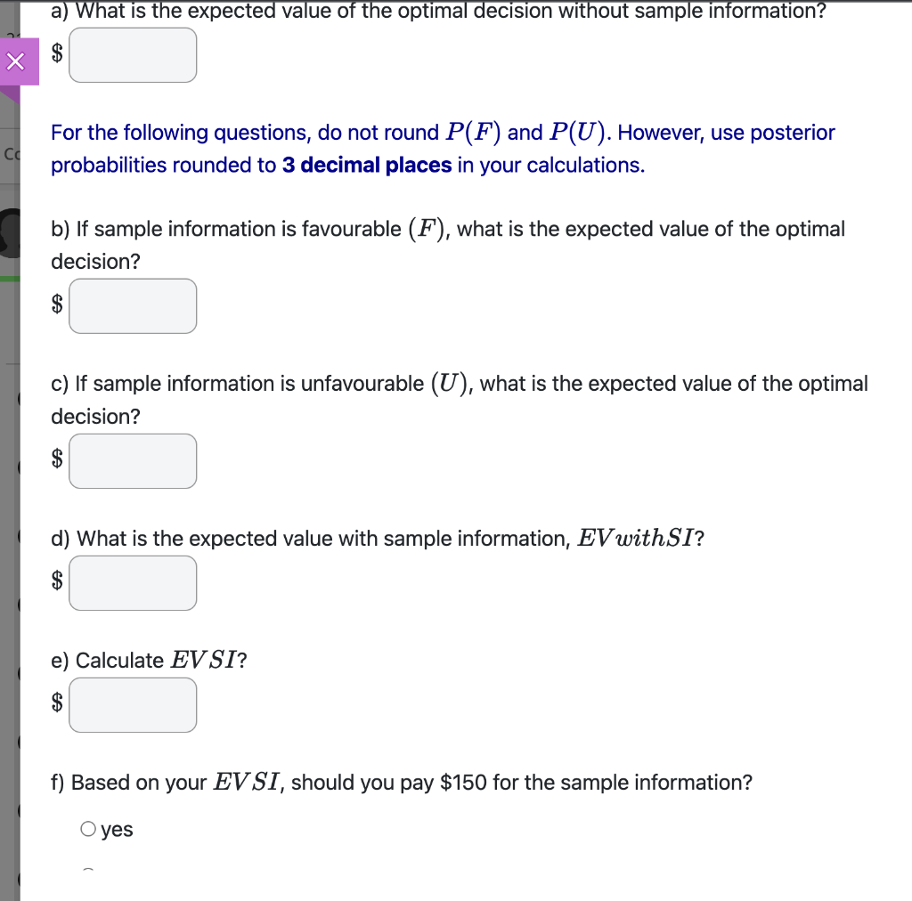 Solved Answer the following questions using the information | Chegg.com