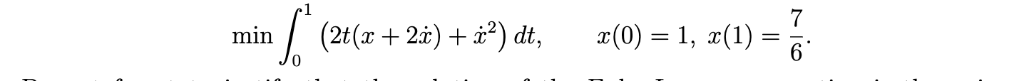 Solved Solve the variational problem with the boundary | Chegg.com