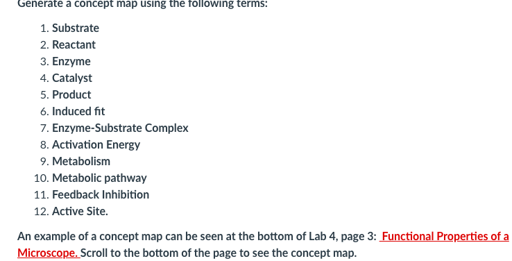 Solved Generate a concept map using the following terms: 1. | Chegg.com