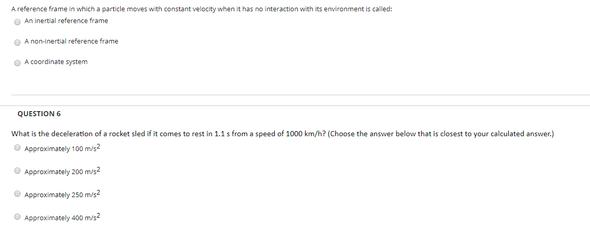 Solved A reference frame in which a particle moves with | Chegg.com