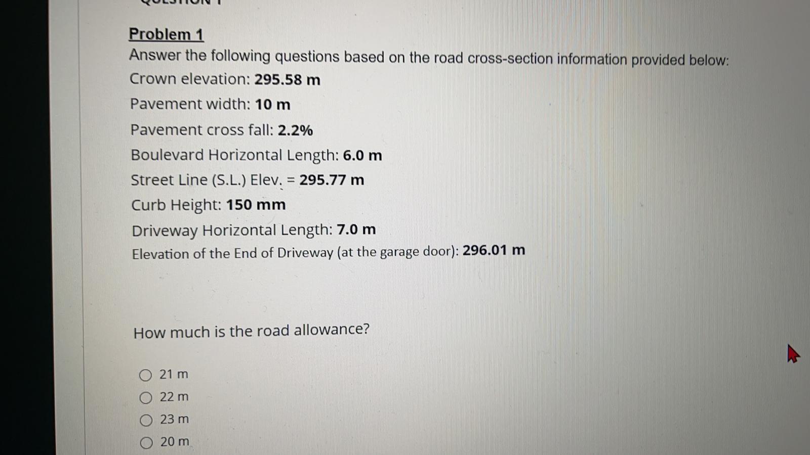 Solved Problem 1 Answer the following questions based on the | Chegg.com