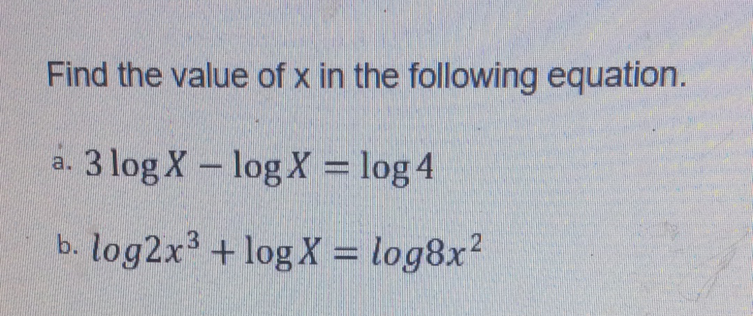 Solved Express the following logarithms into their | Chegg.com