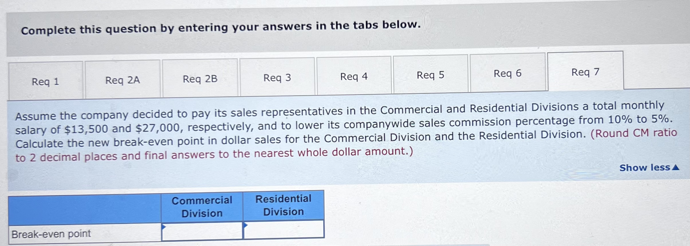 Solved Complete this question by entering your answers in | Chegg.com