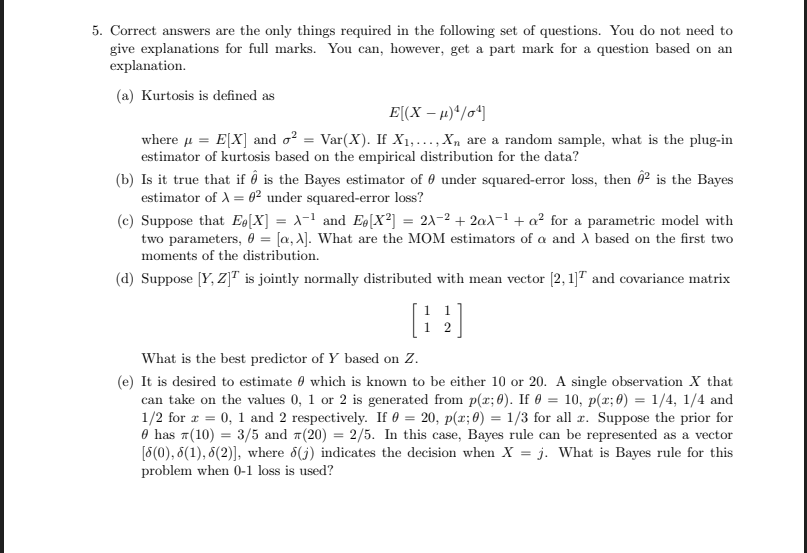 Solved 5. Correct answers are the only things required in | Chegg.com