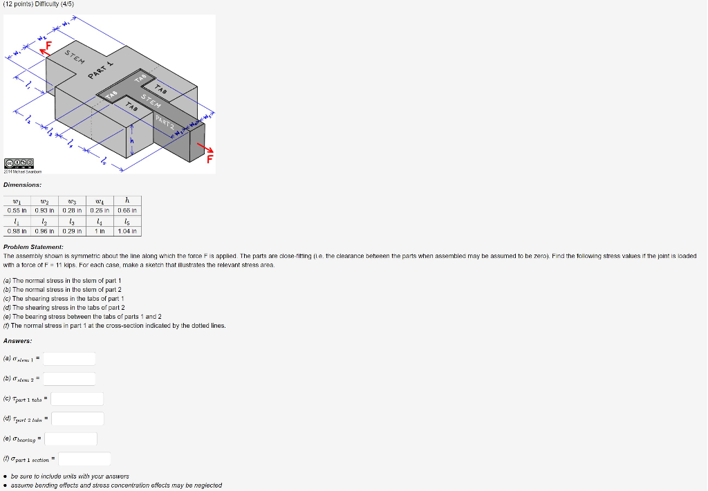 Solved STEM PART 1 li TAB TAB STEM STAB TAB - 1 **1**ls PART | Chegg.com