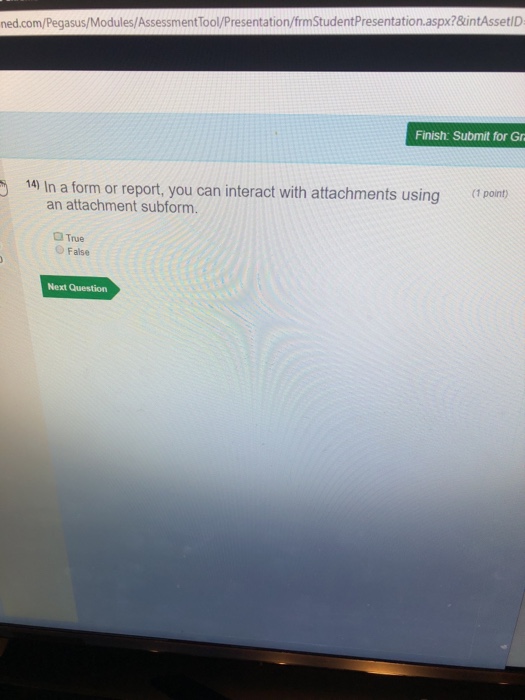 Solved ed.com/Pegasus/Modules/AssessmeLIOUTFiese Finish: S | Chegg.com